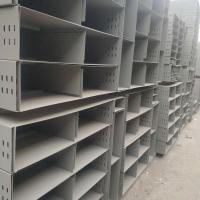 China Suspended Ceiling Cable Tray C Shaped Design Height 50-200mm Metal Cable Trough for sale