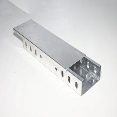China Suspended Ceiling Cable Tray C Shaped Design Height 50-200mm Metal Cable Trough for sale