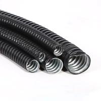 China Corrugated Plastic Coated Flexible Pipe For Electrical Wiring Outdoor for sale
