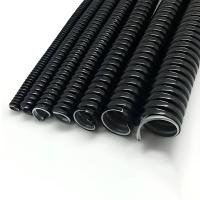 China Outdoor Corrugated Flexible Hose Metal Conduit Plastic Coated With Excellent Durability for sale