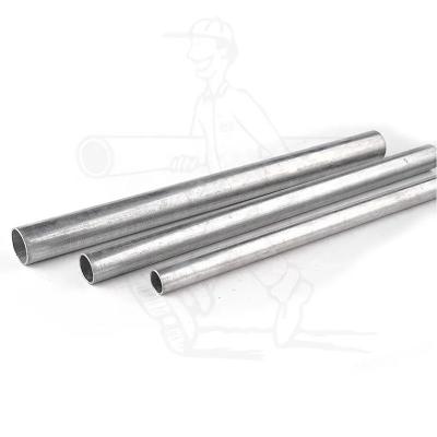 China Durable 1 2 In X 10 Ft Metal Emt Conduit  For Indoor / Outdoor Electrical System for sale