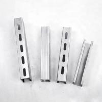 China Exceptional Durability And Strength Slotted Metal Channel Standard Building Material 80-300mm Height for sale