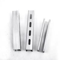 China Exceptional Durability And Strength Slotted Metal Channel Standard Building Material 80-300mm Height for sale