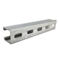 China High Fire Resistance Slotted C Channel For Construction Stainless Steel Strut Channel for sale
