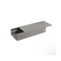 China Wireway Tray Solid Bottom Cable Tray For Streamlined Organization Metal Cable Trough for sale