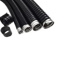 China Strong Tensile  Flexible Hose Metal Conduit Corrosion Resistance And Plastic Thickness Of 0.5-2mm for sale