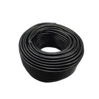 China UV Resistant PVC Coated Flexible Hose Pressure Rating 150PSI Black for High Pressure for sale