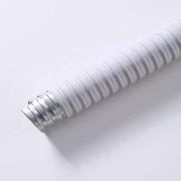 China Electric Cable Wire Flexible Steel Conduit 20mm With Threaded Hose Connection 3/8 for sale