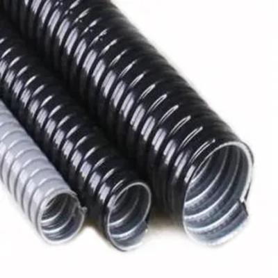 China 10°-30° Activity Bending Flexible Metal Conduit With Flange Connection And Corrugated Metal Hose for sale