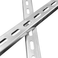 China Excellent 20mm Curl Width C Shaped Steel For Cable Tray  Steel Slotted Channel for sale