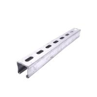 China Excellent 20mm Curl Width C Shaped Steel For Cable Tray  Steel Slotted Channel for sale