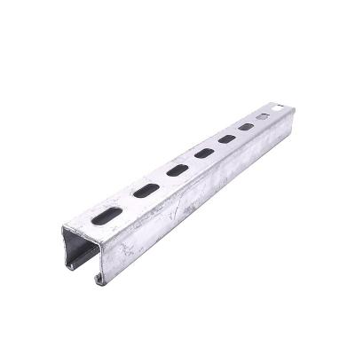 China Excellent 20mm Curl Width C Shaped Steel For Cable Tray  Steel Slotted Channel for sale