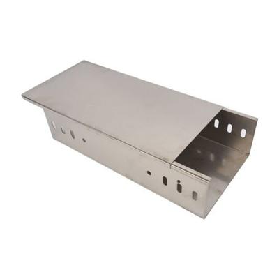 China Steel Cable Tray with 0.8-3.0 Mm Thickness and 500 Lbs Load Capacity for 4 Inches Width Cable Management for sale