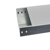 China Stainless Steel Cable Tray with 0.8-3.0 mm Thickness and 2.0mm Wall-mounted Wireway System for sale