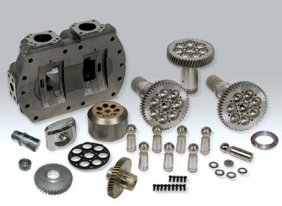 China Rexroth A8VO107 Hydraulic Pump Parts for 320B Excavator - 14 Pistons, 28 Rings, OEM Compatible for sale