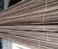 China Quarter Slicing Ebony Veneer 0.5mm Natural Wood Veneer Sheets for Furniture for sale