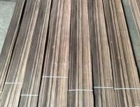 China Natural Ebony Wood Veneer for Vehicles Ships Width 8-40cm Length 50-360cm for sale