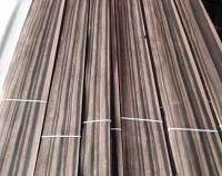 China Natural Ebony Wood Veneer Quarter Slicing 8-40cm Width 50-244cm Length for sale