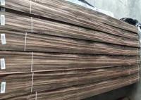 China Natural Ebony Wood Veneer Quarter Slicing 8-40cm Width 50-244cm Length for sale