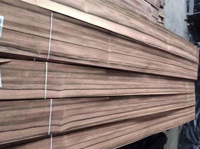 China Quarter Slicing Ebony Veneer 0.5mm Natural Wood Veneer Sheets for Furniture for sale