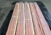 China Natural Sonokeling Wood Veneer Quarter Slicing Flat Cut 0.5mm Thickness 8-40cm Width for sale