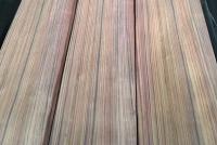 China Sonokeling Natural Wood Veneer Sheets 0.6mm Flat Cut Quarter Slicing for Flooring Furniture for sale