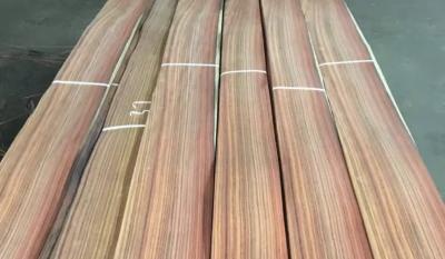 China Sonokeling Natural Wood Veneer 0.5mm Thick 8-40cm Width for Furniture Flooring for sale