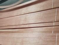 China Natural Spanish Cedar Wood Veneer 0.5mm Flat Cut Quarter Slicing for Cigar Cabinets Furniture for sale