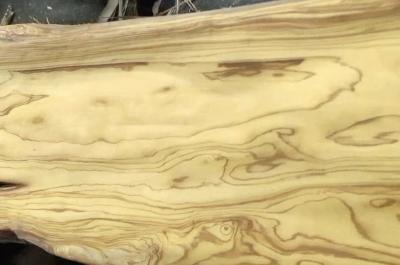 China Olive Wood Natural Wood Veneer 8-40cm Width 50-360cm Length for Furniture Inlay for sale