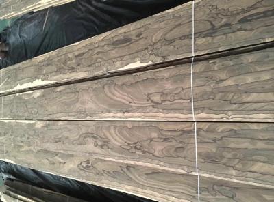 China Ciricote Ziricote Natural Wood Veneer 8-40cm Width for Luxury Cars and Instruments for sale