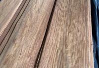 China Burmese Pear Natural Wood Veneer 8-40cm Width 0.5-3.6m Length for Durable Interior for sale