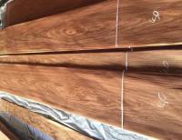 China Burmese Pear Natural Wood Veneer 8-40cm Width 0.5-3.6m Length for Durable Interior for sale