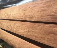China Burmese Pear Natural Wood Veneer 8-40cm Width 0.5-3.6m Length for Durable Interior for sale