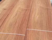 China Burmese Pear Natural Wood Veneer 0.5m-3.6m Length for Durable Interior Decoration for sale