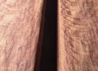 China Burmese Pear Natural Wood Veneer 3mm-30mm Thickness for Furniture Production for sale