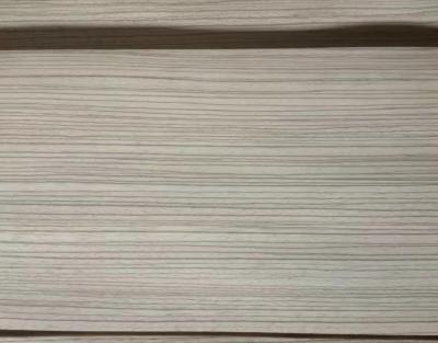 China Zebrano Natural Wood Veneer 8-40cm Width 0.5-3.6m Length for Luxury Furniture Manufacturing for sale