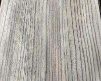 China Zebrano Natural Wood Veneer 0.5m-3.6m Length for Luxury Furniture Manufacturing for sale