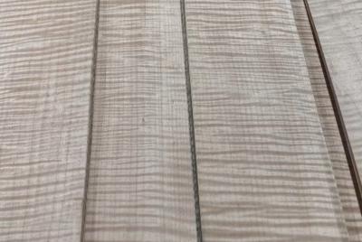 China Curly Maple Wood Veneer Sheets 0.5m to 3.6m for Furniture Manufacturing for sale