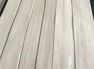 China CE Plain Sliced White Oak Veneer Panels Length 50cm to 200cm Width 8-40cm for sale