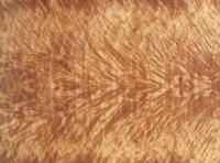 China Okoume Crotch Figured Natural Wood Veneer 0.52mm Thick Length 40cm to 2.7m for sale