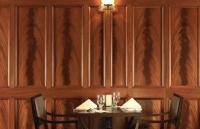 China Mahogany Crotch Wood Veneer 0.5mm Thick Natural Veneer for Furniture Flooring for sale