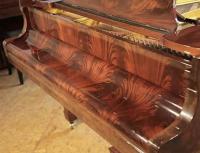 China Mahogany Crotch Wood Veneer 0.5mm Thick Natural Veneer for Furniture Flooring for sale