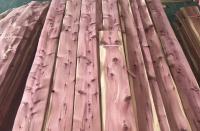 China Aromatic Red Cedar Natural Wood Veneer 50C Thickness for Furniture Wardrobes for sale
