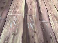 China Aromatic Red Cedar Natural Wood Veneer 50C Thickness for Furniture Wardrobes for sale