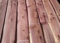 China Aromatic Red Cedar Natural Wood Veneer 50C Thickness for Furniture Wardrobes for sale