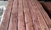 China Aromatic Red Cedar Natural Wood Veneer 50C Thickness for Furniture Wardrobes for sale