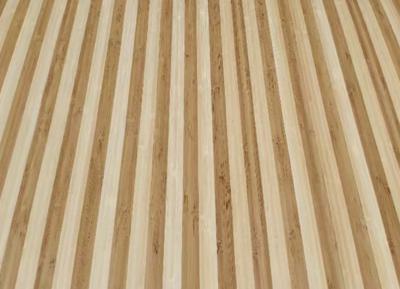 China Zebra Patterned Bamboo Veneer Sheets 2500x430mm High Temperature Carbonization for sale