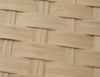 China Pure Carbonization Woven Bamboo Veneer Decorative Veneer Maximum Width 1.22m for sale