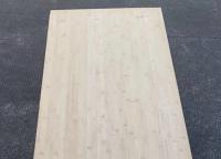 China Natural Flat Pressed Bamboo Veneer Sheets 2500x430mm Non Woven Fabric Backing for sale
