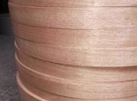 China Birch Wood Veneer Edge Banding 8mm-300mm Width High Flexibility Wear Resistant Non Woven Backed for sale